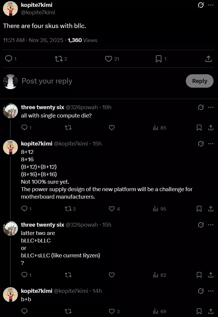 Intel Nova Lake-S CPUs Unveiled: 48, 40, 24, and 20 Core Models Boast Powerful Caches to ...