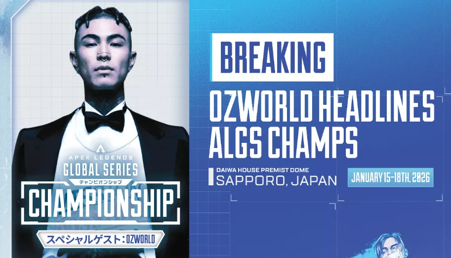 Japanese Rapper OZWorld Takes Center Stage at ALGS Championship