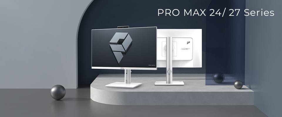 MSI Unveils PRO MAX Series: White-Themed Monitors, Desktops, and All-in ...
